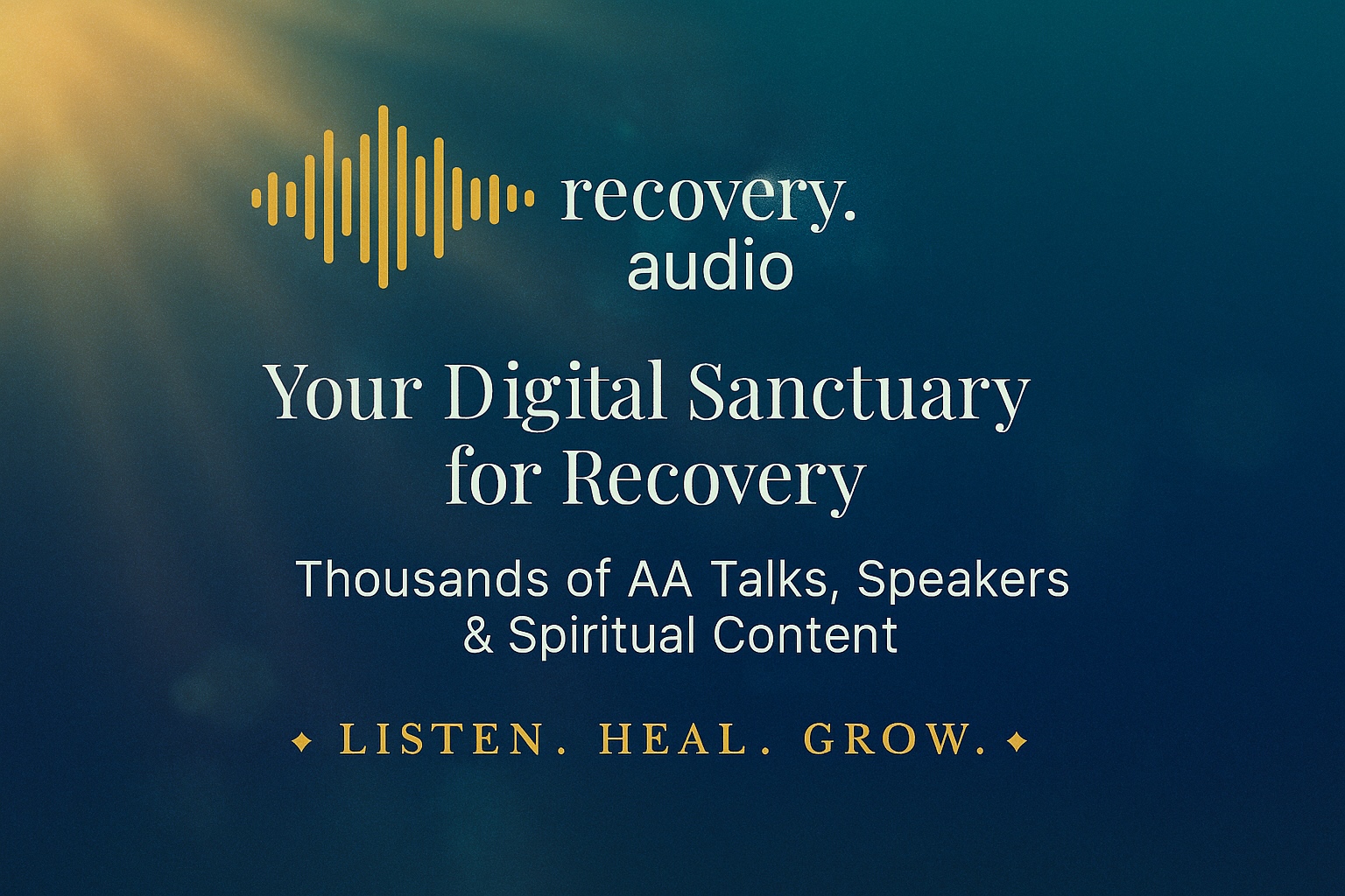 Recovery Recordings - 40,000+ Recovery Talks | Recovery.Audio ...